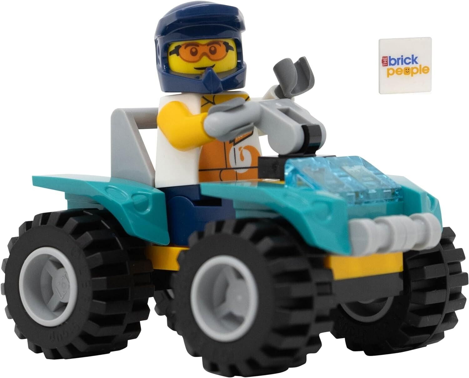 LEGO City: Stuntman Minifigure with Quad ATV Building Set - Walmart.com