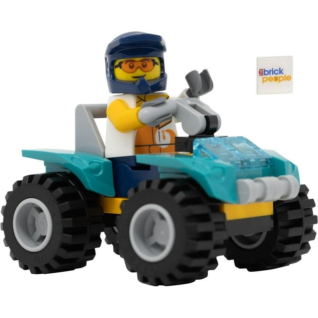 LEGO City: Stuntman Minifigure with Quad ATV Building Set - Walmart.com
