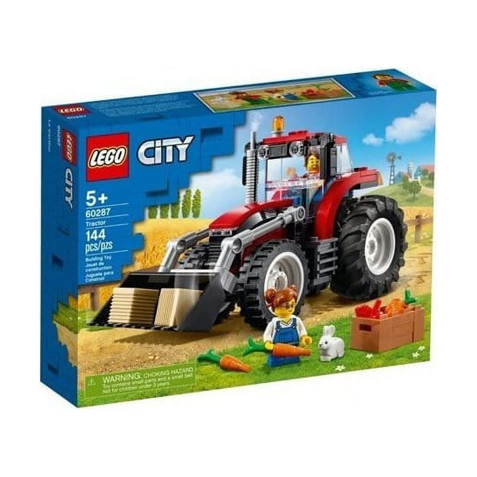 LEGO City Tractor 60287 Building Set (148 Pieces) - Perfect Gift for ...