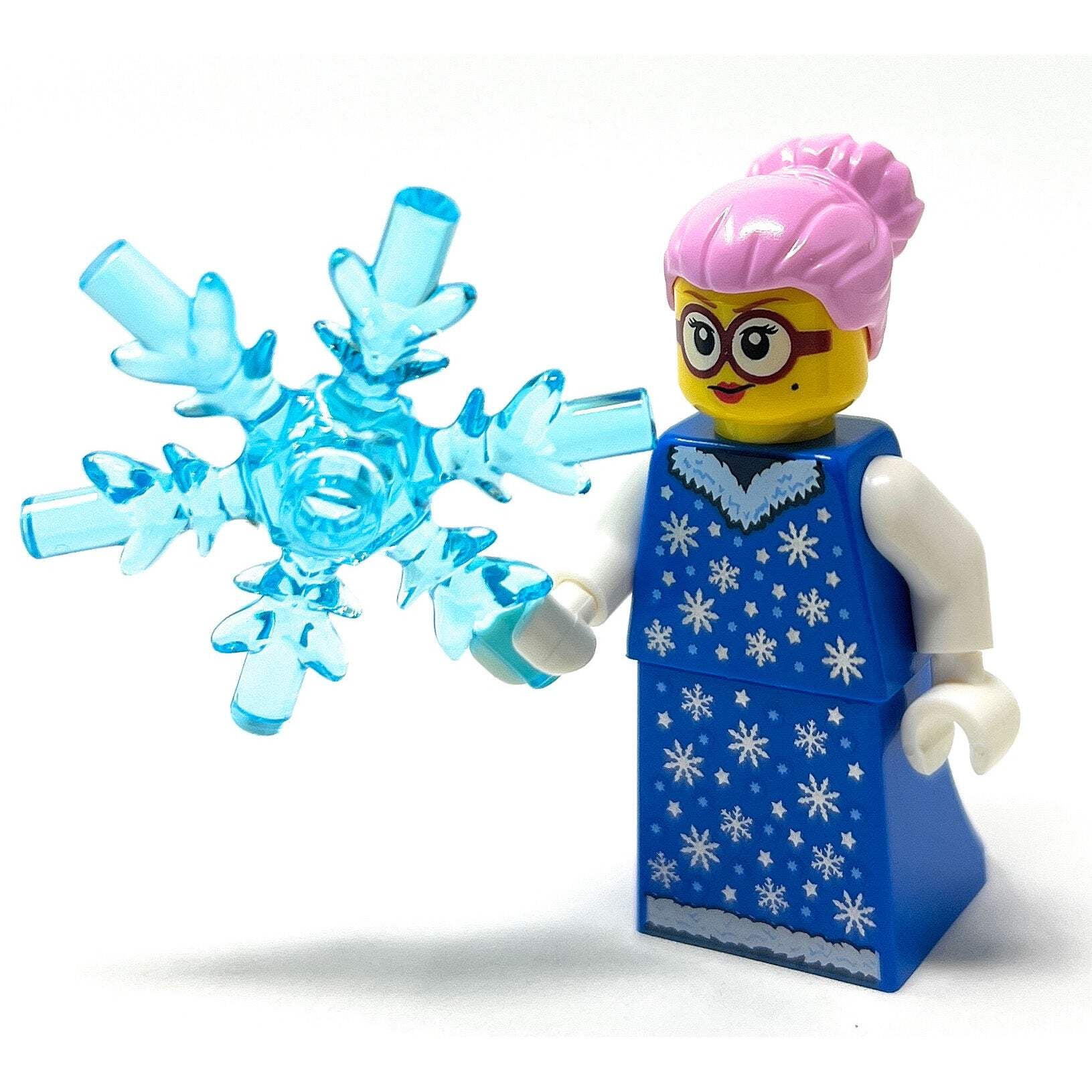 LEGO City / Winter Village Christmas Snowflake Lady Minifigure (2023 ...