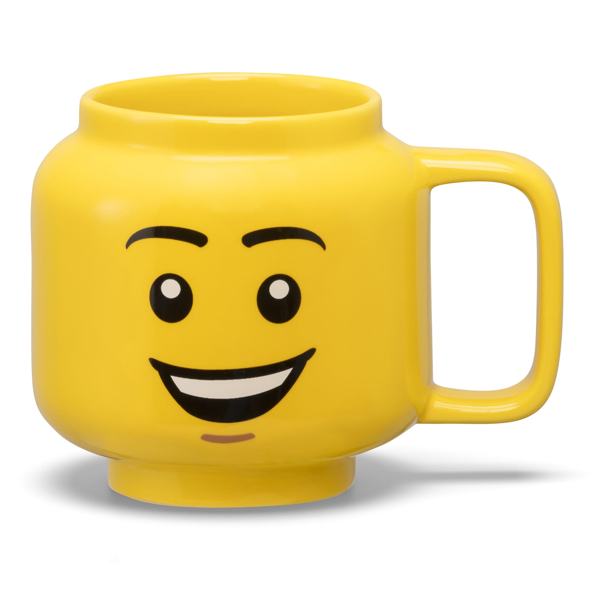 LEGO: Classic Yellow Minifigures Happy Boy Ceramic Mug, 8.6oz - Walmart.com