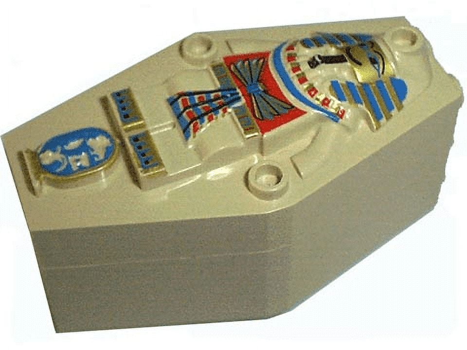 LEGO Container, Coffin, Complete Assembly with Tan Mummy Relief ...