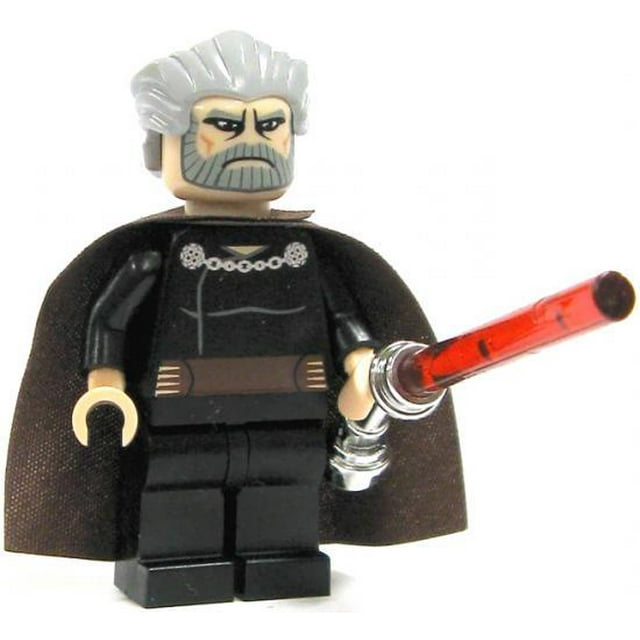 LEGO Count Dooku Minifigure 12 Up Star Wars Interlocking Block Building ...