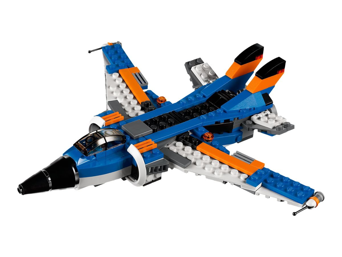 LEGO Creator Thunder Wings 3-in-1 Set, Jet, Robot, Concept Car ...