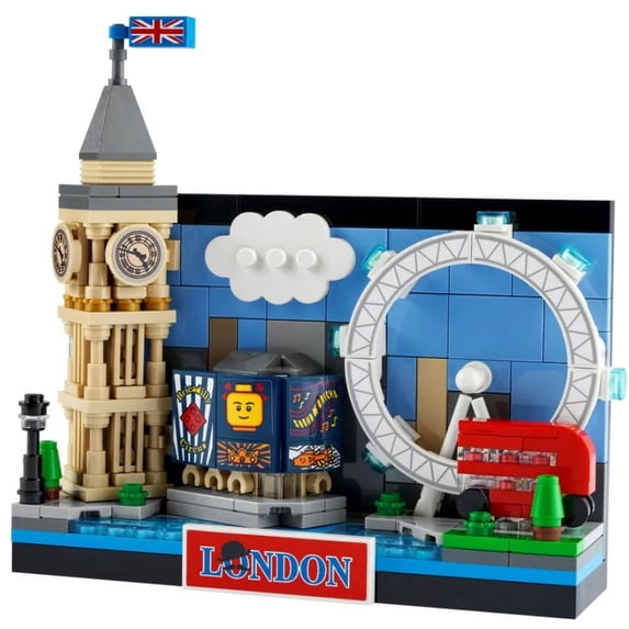 LEGO Creator 40569 London Postcard, 3D Buildable Landmarks Set, 277 ...