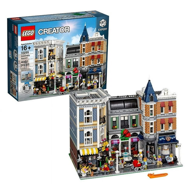 LEGO Creator Expert Assembly Square 10255 Building Kit (4,002 Pieces ...