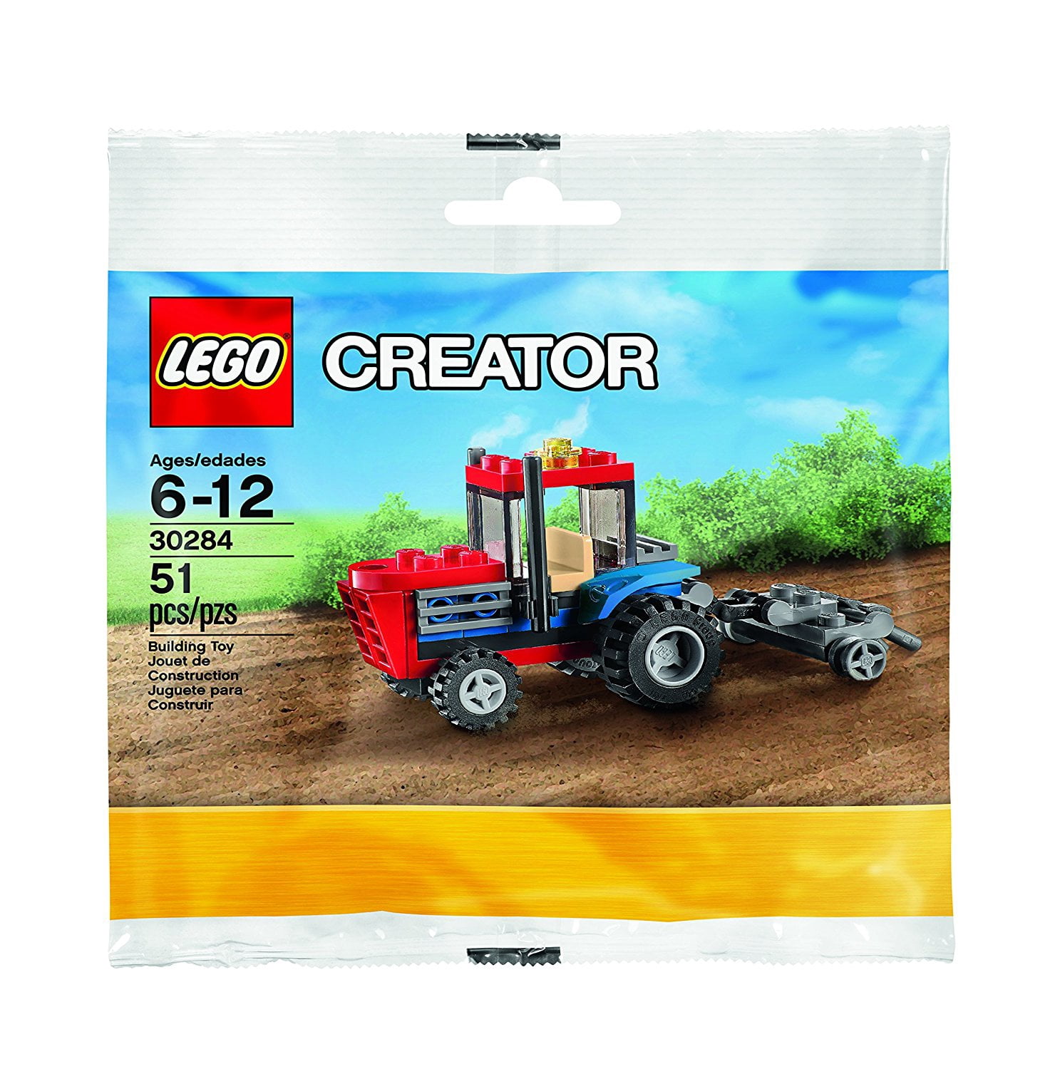 LEGO Creator Mini Tractor 51 Piece Building Set 30284 - Walmart.com