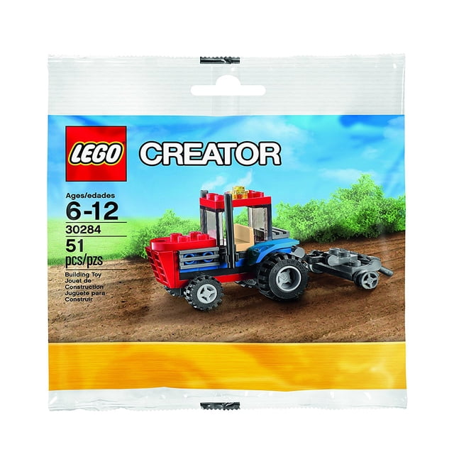 LEGO Creator Mini Tractor 51 Piece Building Set 30284 - Walmart ...