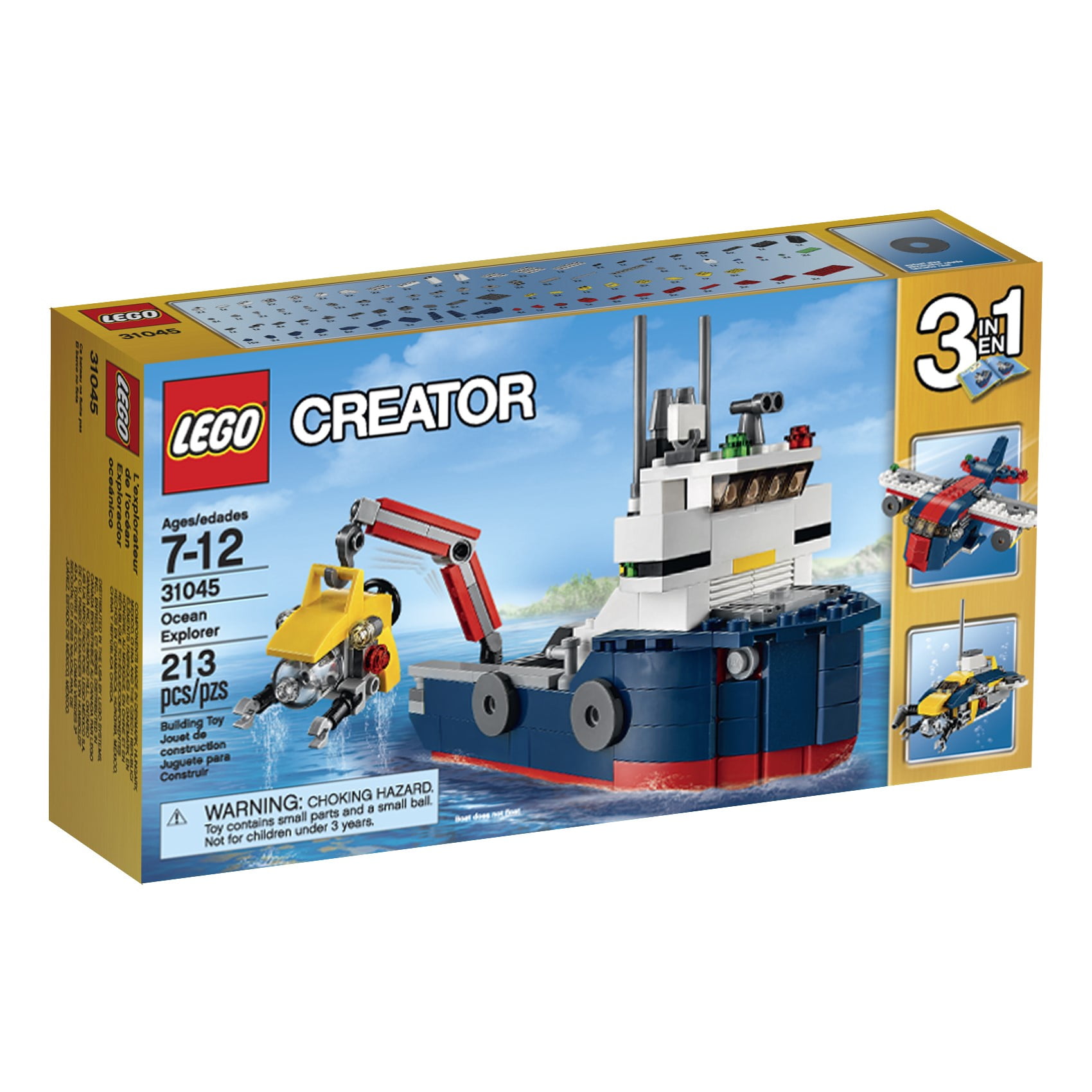 LEGO Creator Ocean Explorer 31045 - Walmart.com