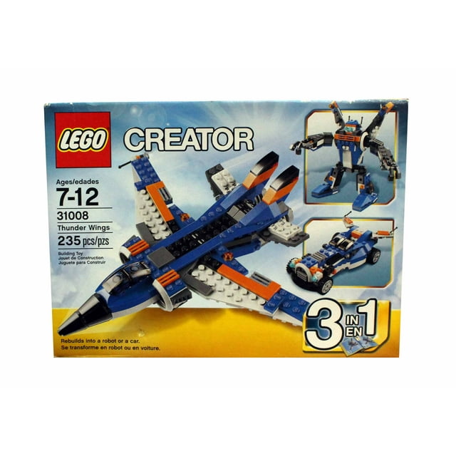 LEGO Creator Thunder Wings (31008) Building Toy - Walmart.com