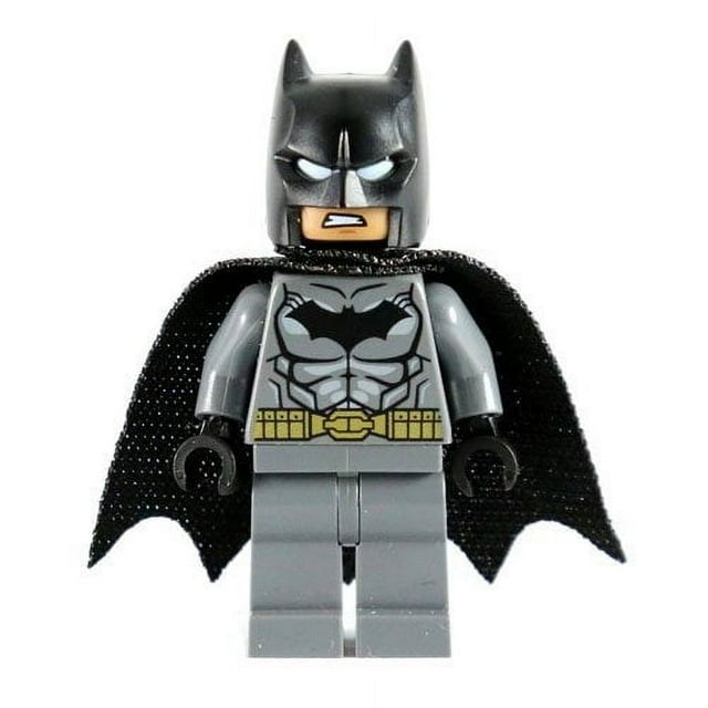 LEGO DC Comics Super Heroes Batman Minifigure - Batman Dark Gray Gold ...