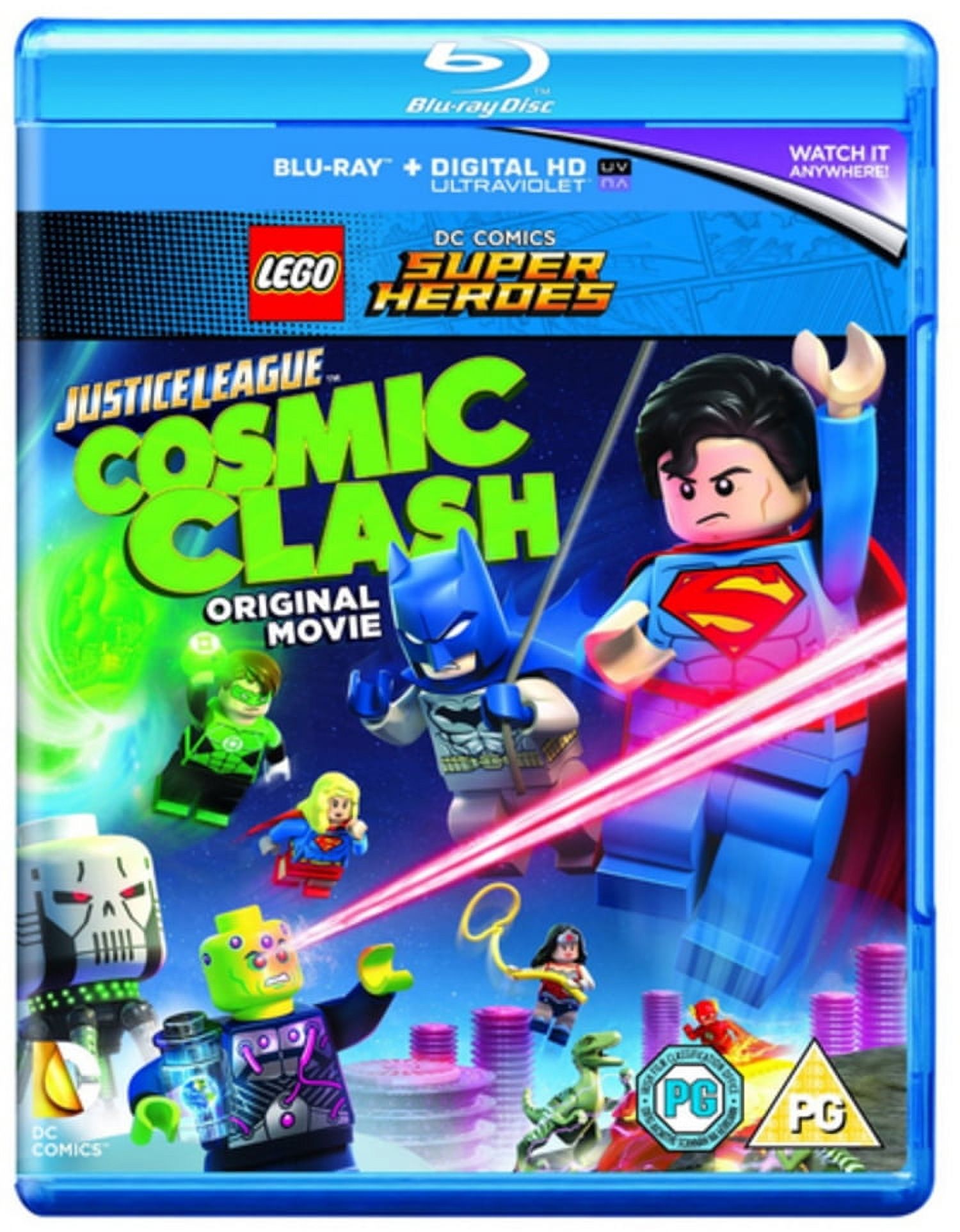 LEGO DC Comics Super Heroes: Justice League: Cosmic Clash (Blu-ray+DVD ...