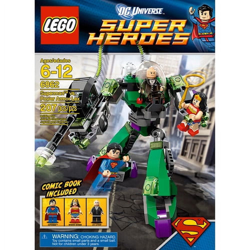 LEGO DC Universe Super Heroes Superman vs. Power Armour Lex Set #6862 ...