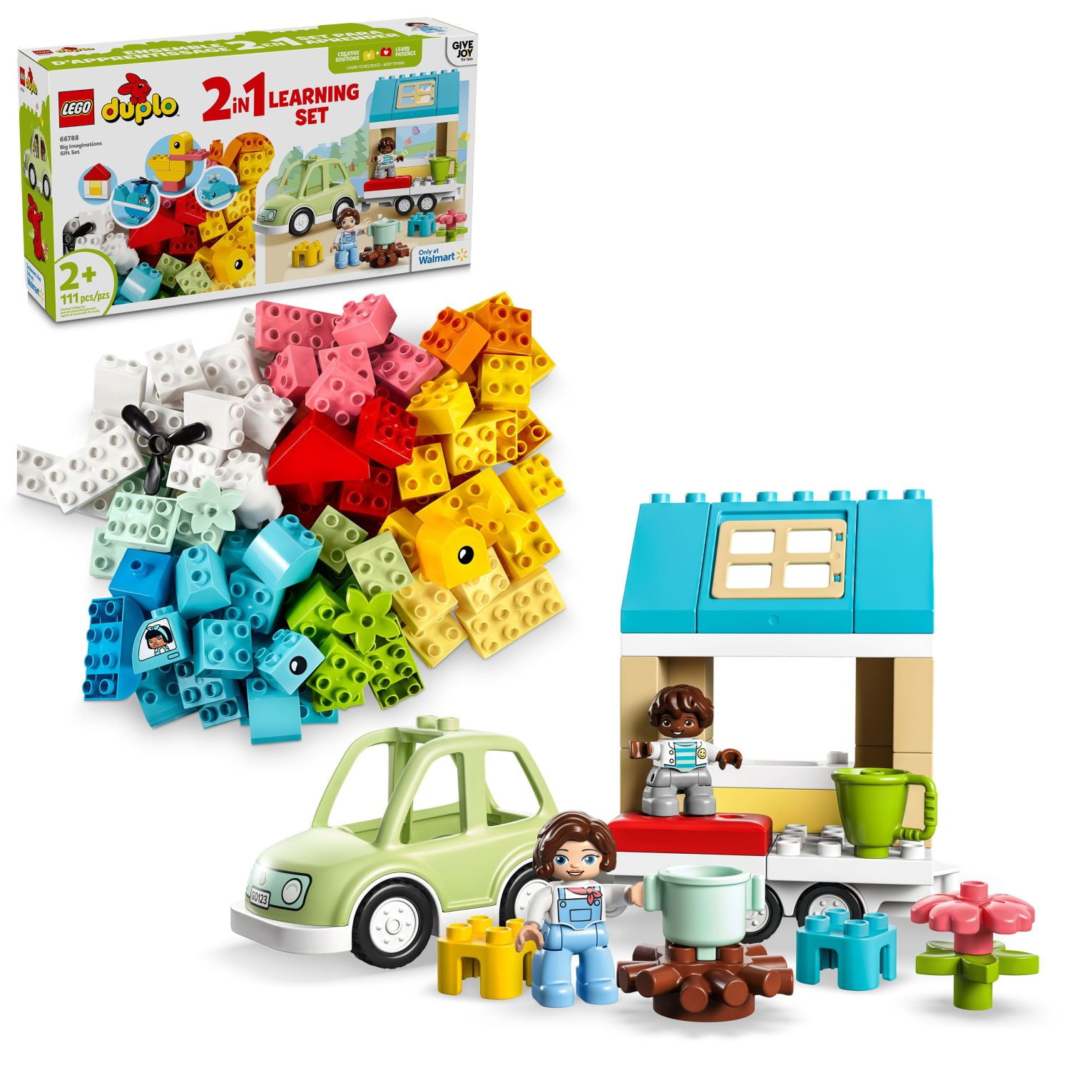LEGO DUPLO Big Imaginations Gift Set, Contains a Variety of Bricks to ...