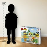 LEGO DUPLO Construction Site 10990, Educational Brick Building Set for ...