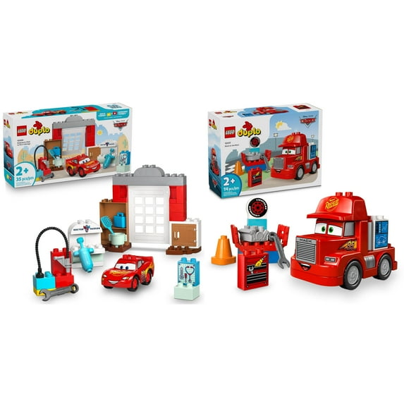 LEGO DUPLO Disney and Pixar Cars McQueen and Mack - Walmart.com