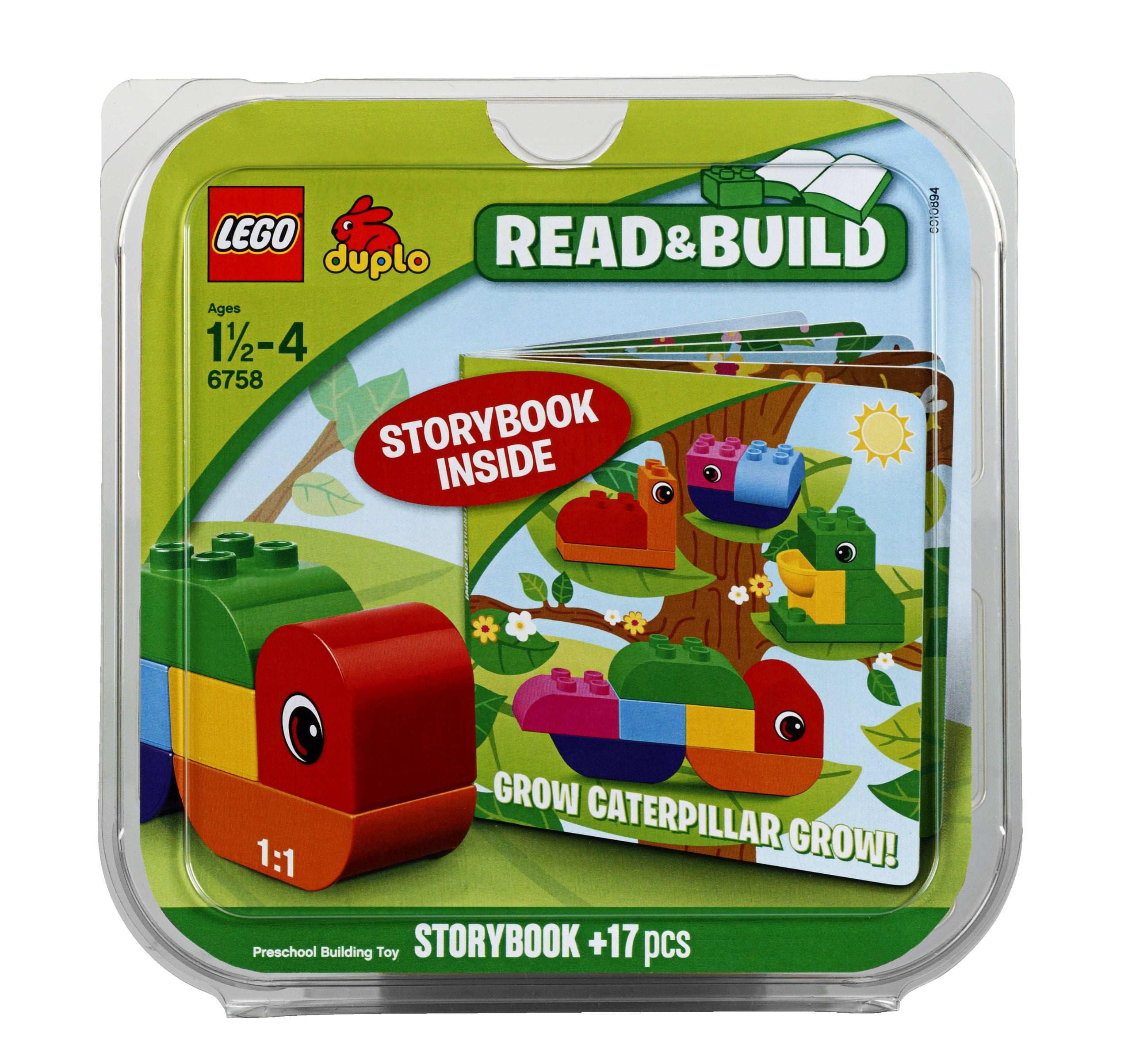 LEGO DUPLO Grow Caterpillar Grow! Bricks and Books Set - Walmart.com