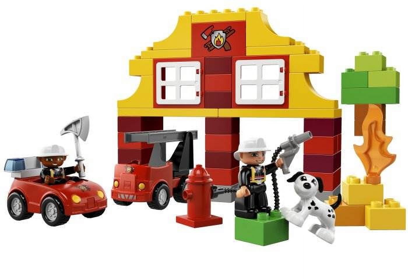 LEGO® DUPLO® My First Fire Station Kids Firefighter Playset w/ 2 ...