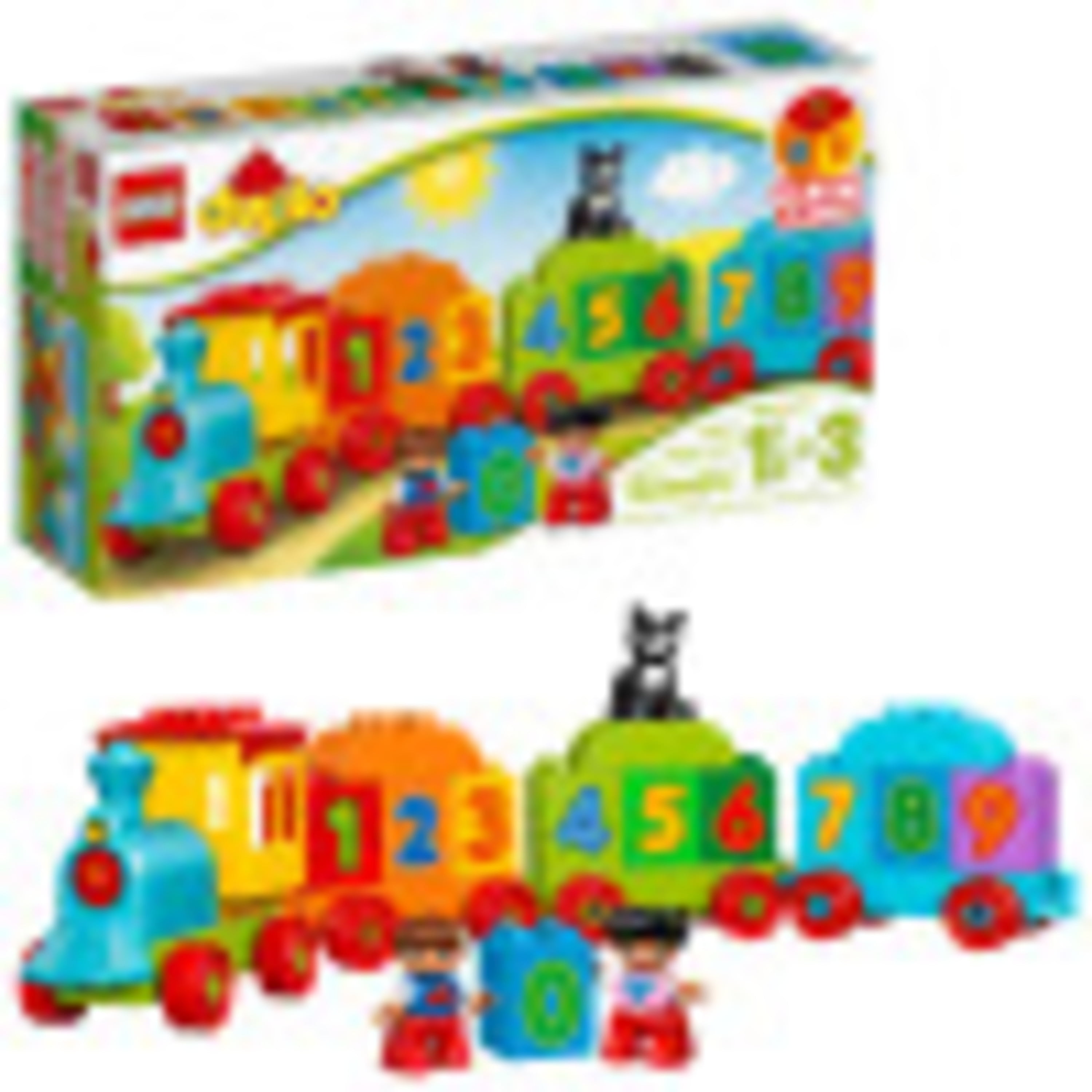 LEGO DUPLO Number Train 10847, Toddler Set, 23 Pieces - Walmart.com