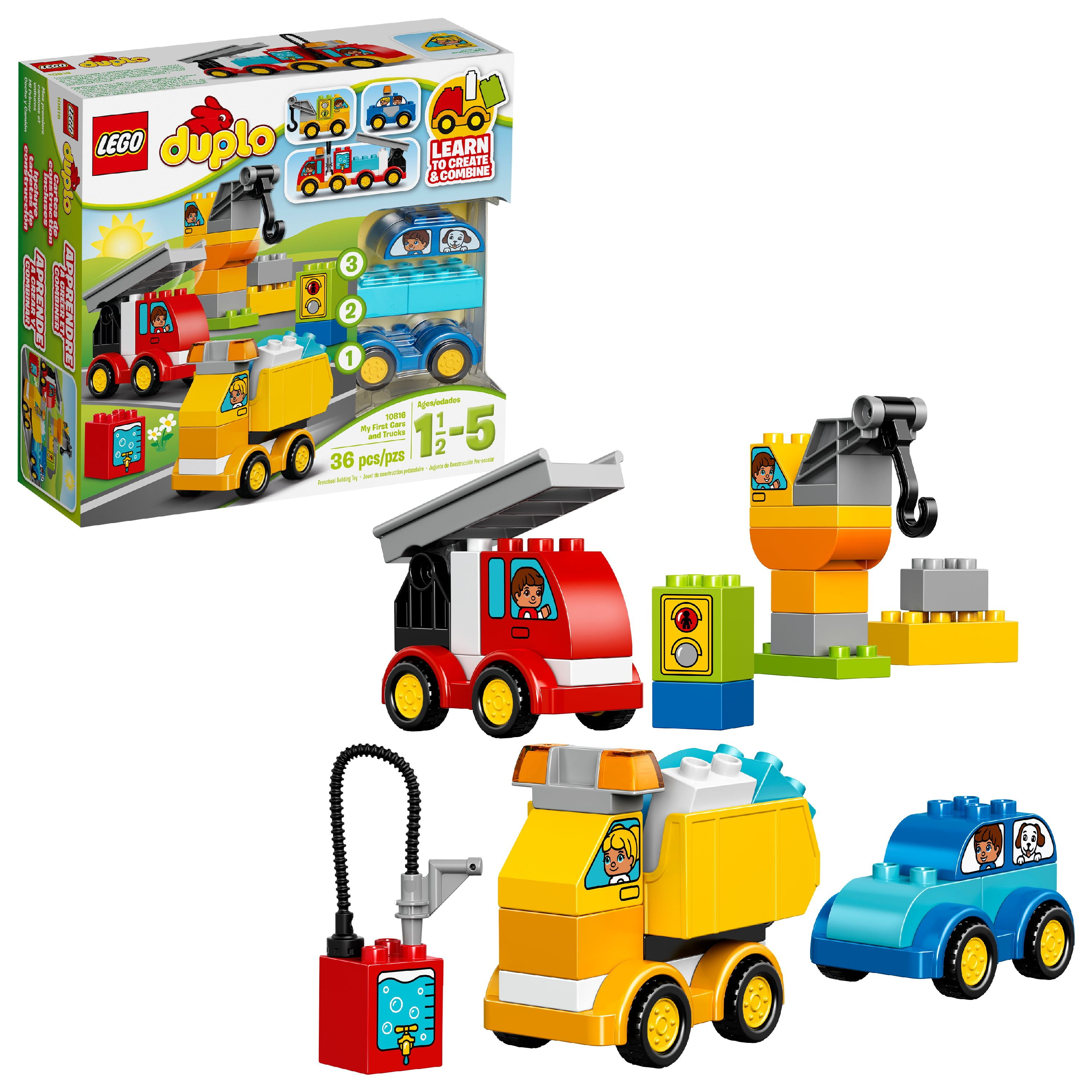 LEGO DUPLO My First My First Cars and Trucks 10816 - Walmart.com