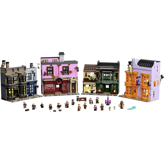LEGO Harry Potter Diagon Alley Building Set 75978 (5544 Pieces ...