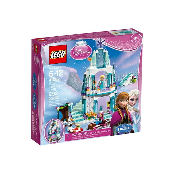 LEGO Disney Princess Elsa's Sparkling Ice Castle Set #41062 - Walmart ...