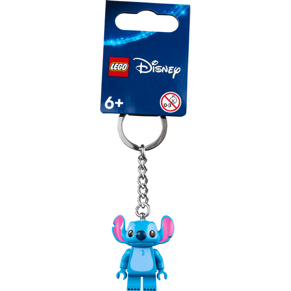 LEGO Disney Stitch Key Chain 854319 - Minifigure with Metal Chain, Bag ...