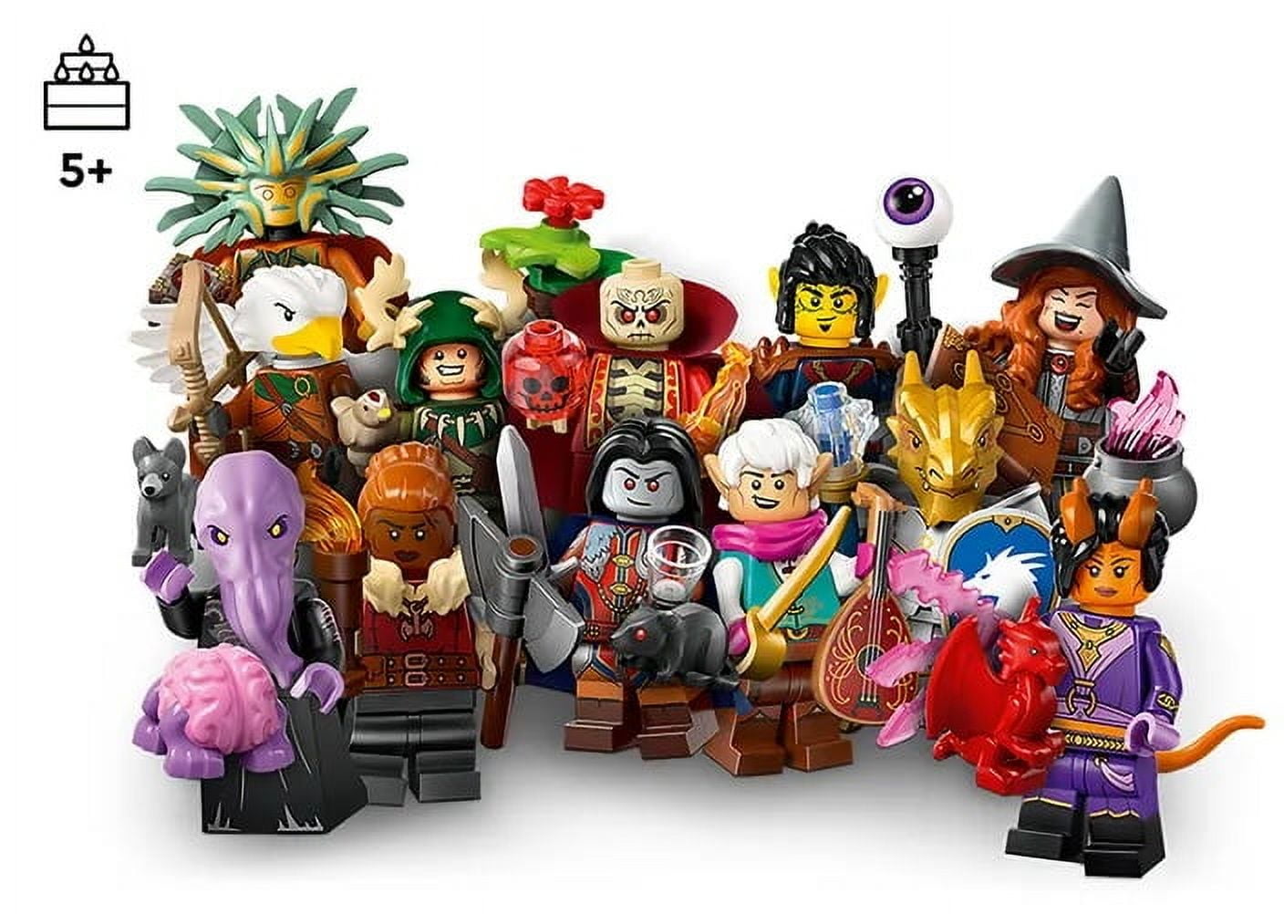 LEGO Dungeons & Dragons Collectible Minifigures 71047 Complete Set of ...