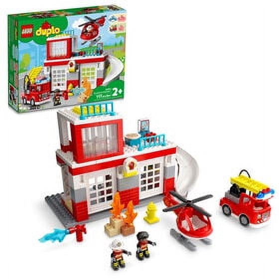 LEGO Duplo 10970 Fire Station - Preschool Building Set - Walmart ...