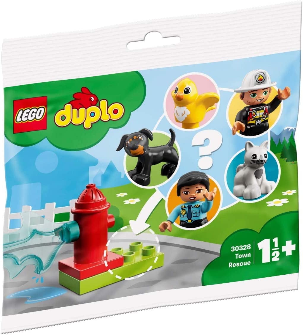 LEGO Duplo Town Rescue - Mystery Poly Bag with Bricks and Figures Gift ...