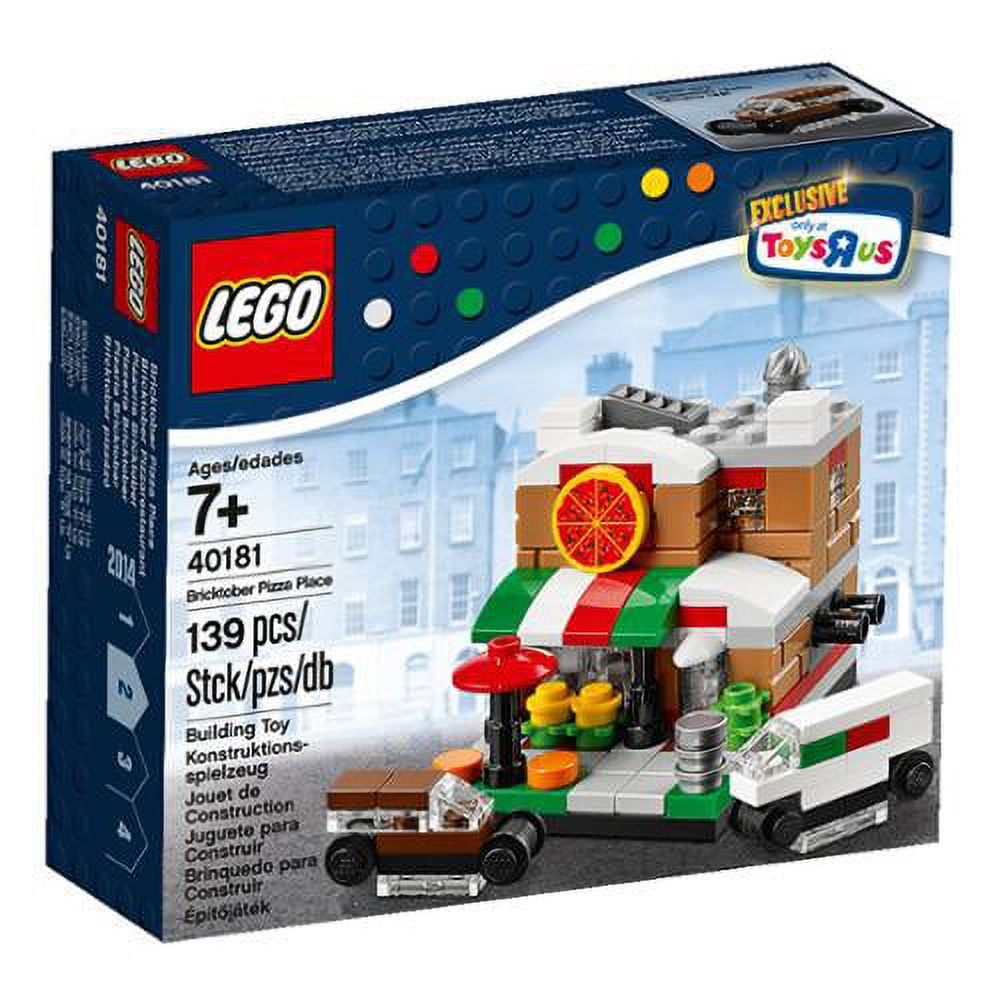 LEGO Exclusive Set #40181 Bricktober Pizza Place - Walmart.com