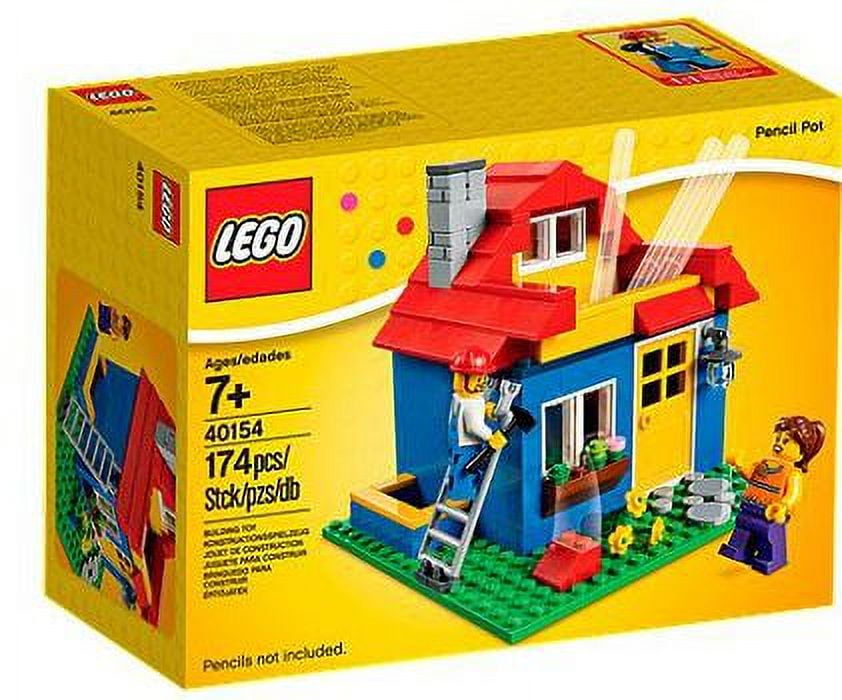 LEGO Exclusives Pencil Pot House Set #40154 - Walmart.com