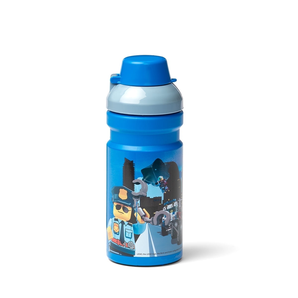 LEGO Food & Drink Products: 40561735 City Drinking Bottle 13 oz - Blue ...