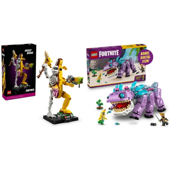 LEGO Fortnite Bundle Pack- Peely Bone 77072 and Klombo 77077 Gift Idea ...