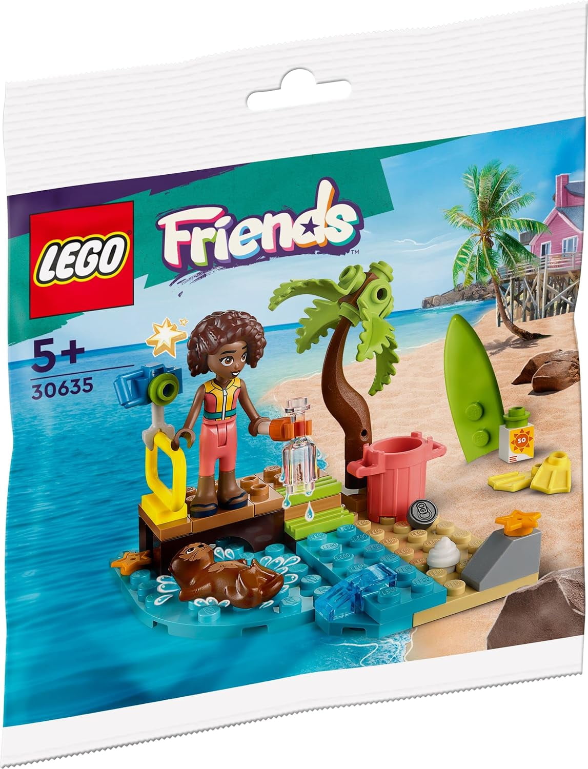 LEGO Friends Beach Cleanup Polybag, 46 Pieces, Role Play, Ages 5 and Up ...