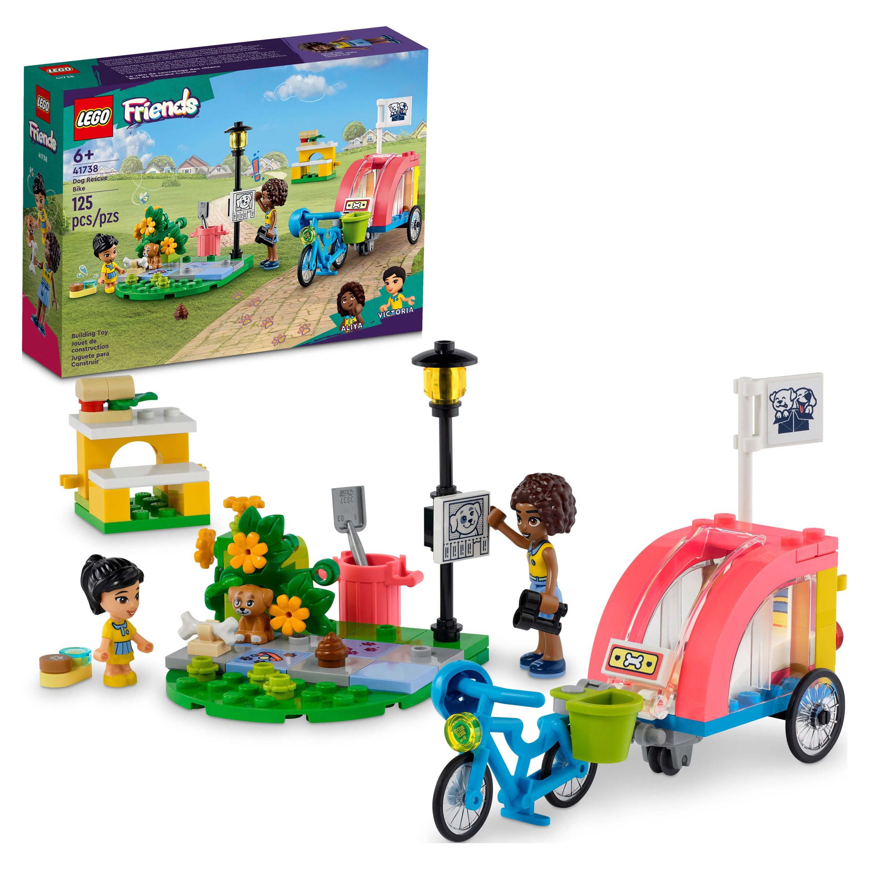 LEGO Friends Jungle Rescue Base 41424; Animal Rescue Playset Inspires ...