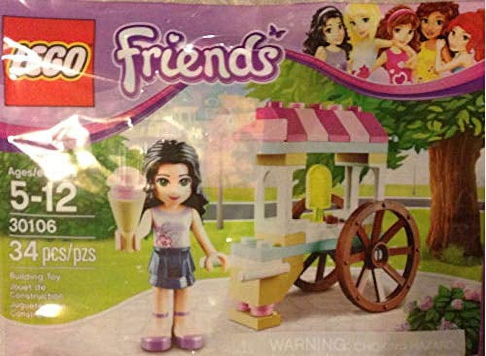 LEGO Friends Emma's Mini Ice Cream Stand Bagged Set - Walmart.com