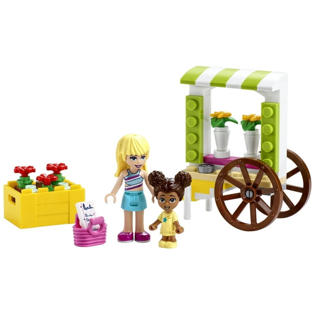 LEGO Friends Flower Cart 30413 - Buildable Toy Set, Perfect for Kids 6 ...