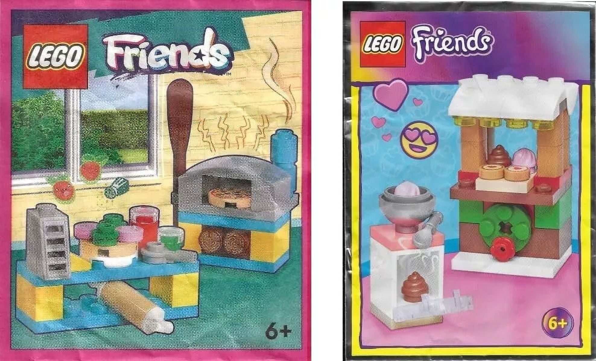 LEGO Friends: Pizza Bakery and Muffin Bakery Combo Pack - Walmart.com