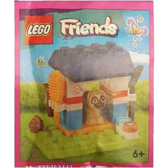 LEGO Friends: Pug with Doghouse Micro Set (24 pcs) - Walmart.com