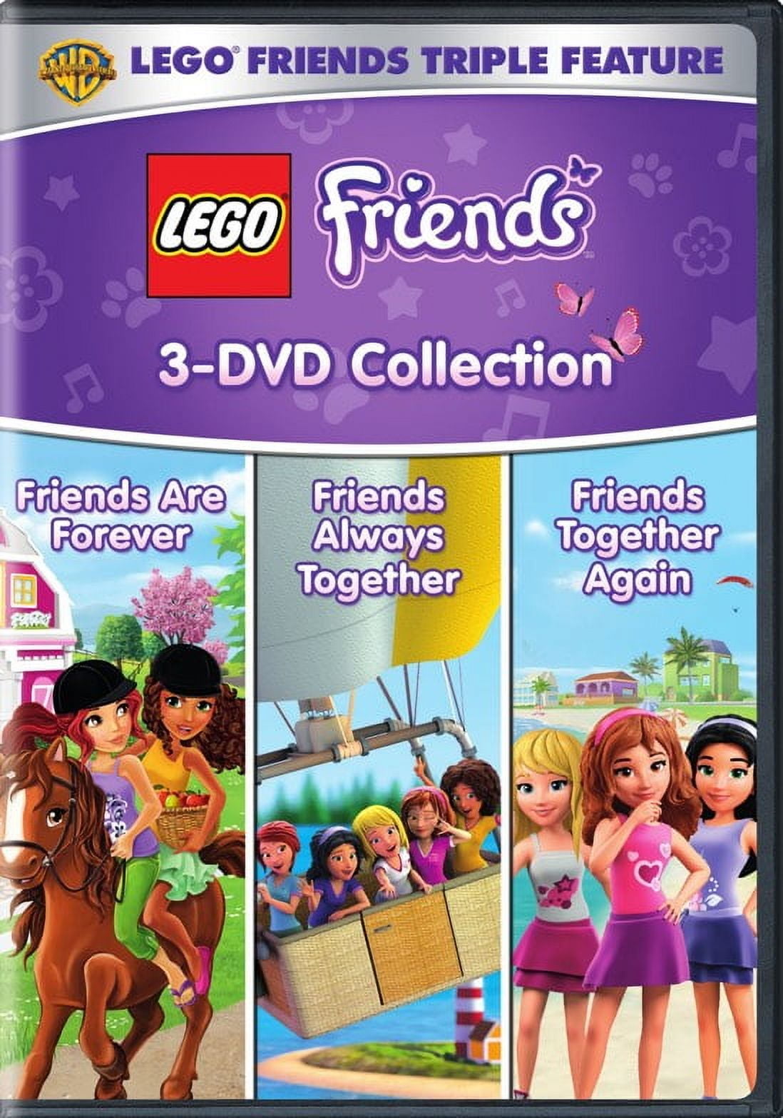 LEGO Friends Triple Feature (DVD Triple Feature) [DVD] - Walmart.com