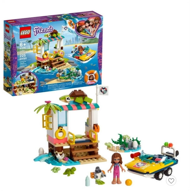 LEGO Friends Turtles Rescue Mission 41376 Building Kit (225 Pieces ...
