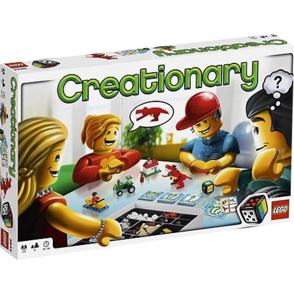 LEGO Creationary: Kids' Building Board Game - Walmart.com