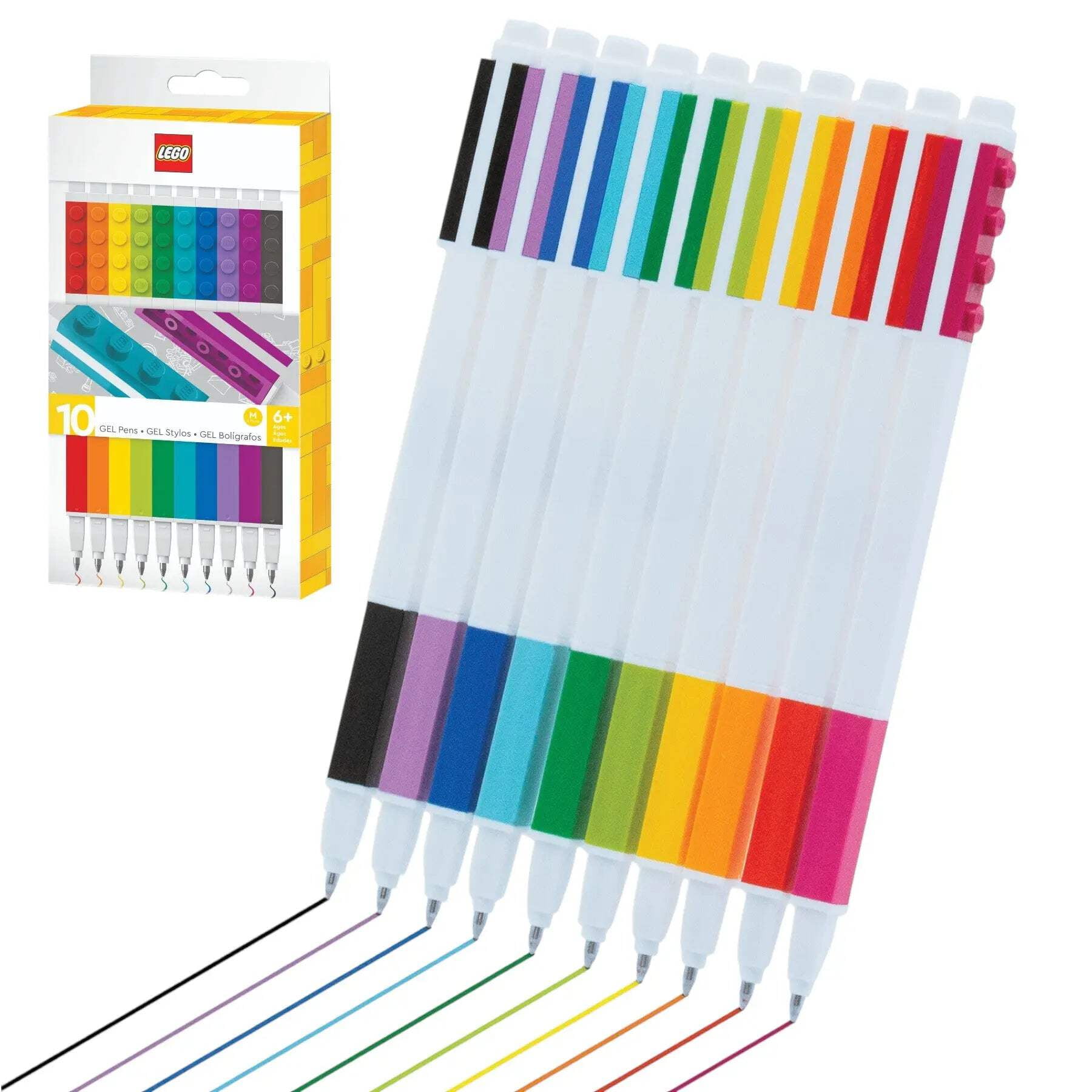 LEGO Gel Pens - 10 Pack (53100) - Walmart.com