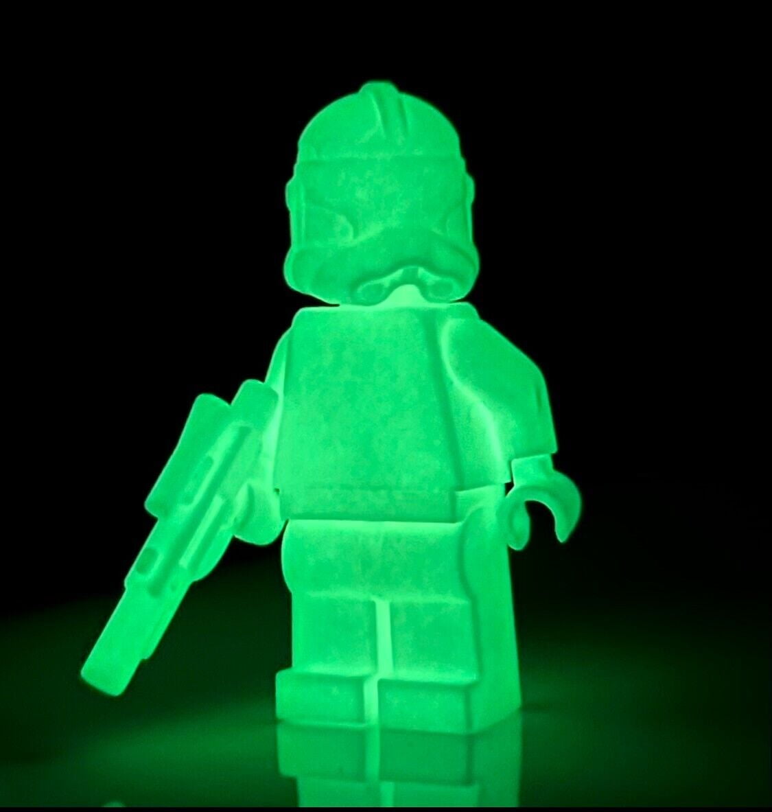 LEGO Glow in the Dark Clone Trooper with Blaster - UNRELEASED - Walmart.com