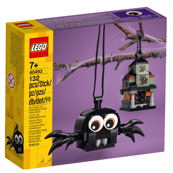 LEGO Halloween Spider and Haunted House Set 40493 - Walmart.com