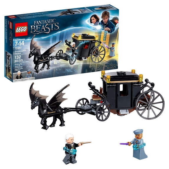 LEGO Harry Potter Fantastic Beasts Grindelwald's Escape 75951 with ...