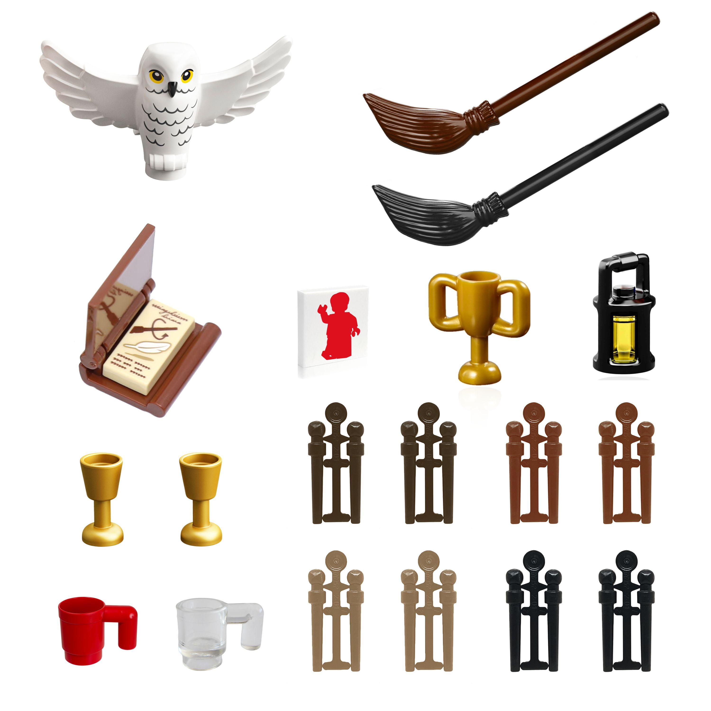 LEGO Harry Potter Minifigure Accessory Pack - Owl 🦉 Magic Spell Book ...