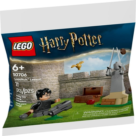 LEGO Harry Potter Quidditch Lesson - Includes Harry Potter Minifigure ...