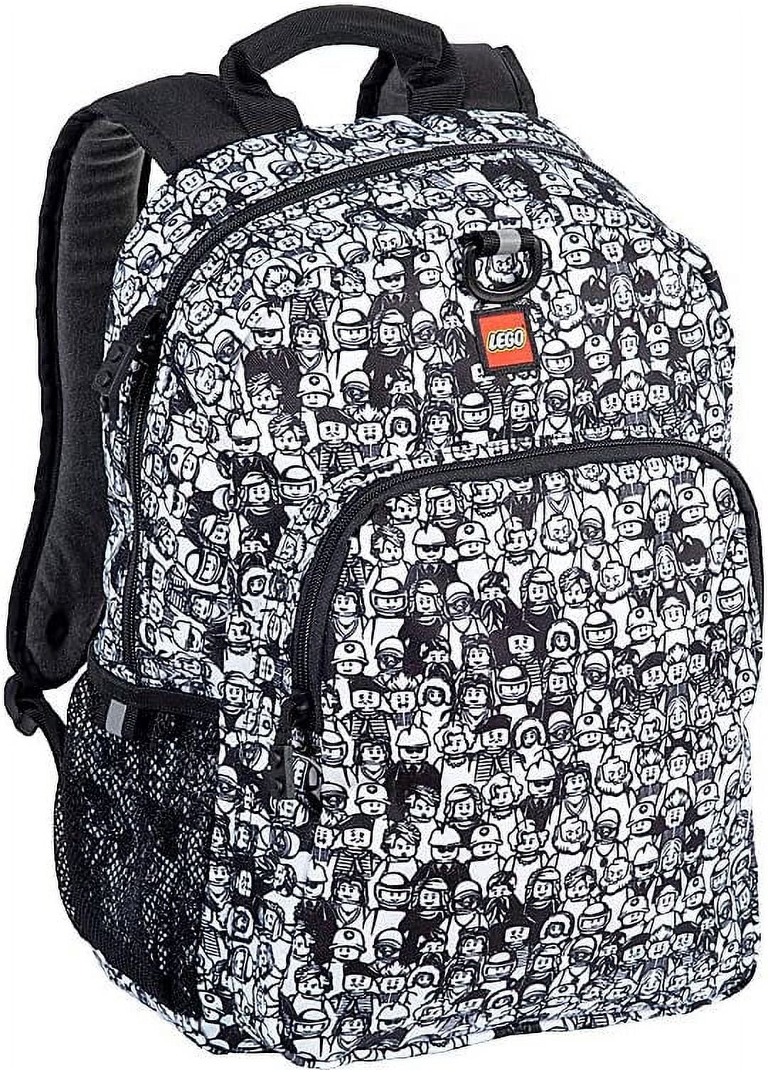 LEGO Heritage Classic Kids School Backpack Bookbag, for Travel, On-the ...